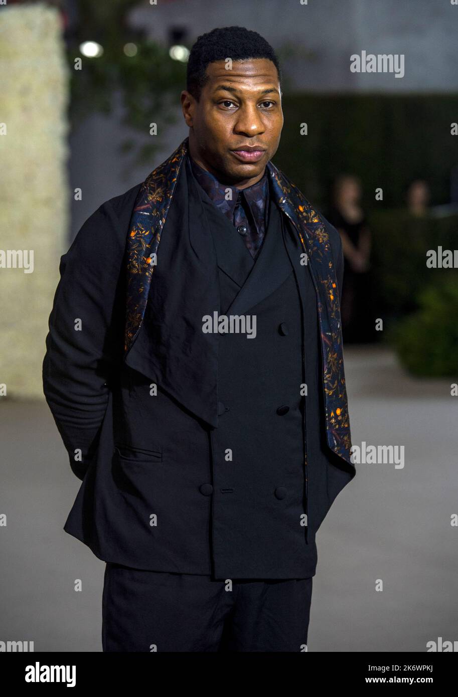 Los Angeles, USA. 15th Oct, 2022. Jonathan Majors attends the Second ...