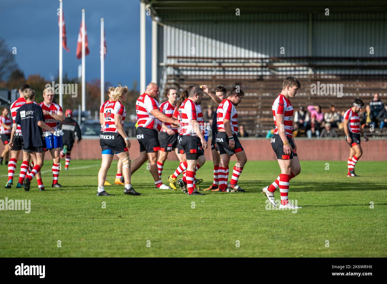 Swedish championship final in Rugby Allsvenskan match between Spartacus ...