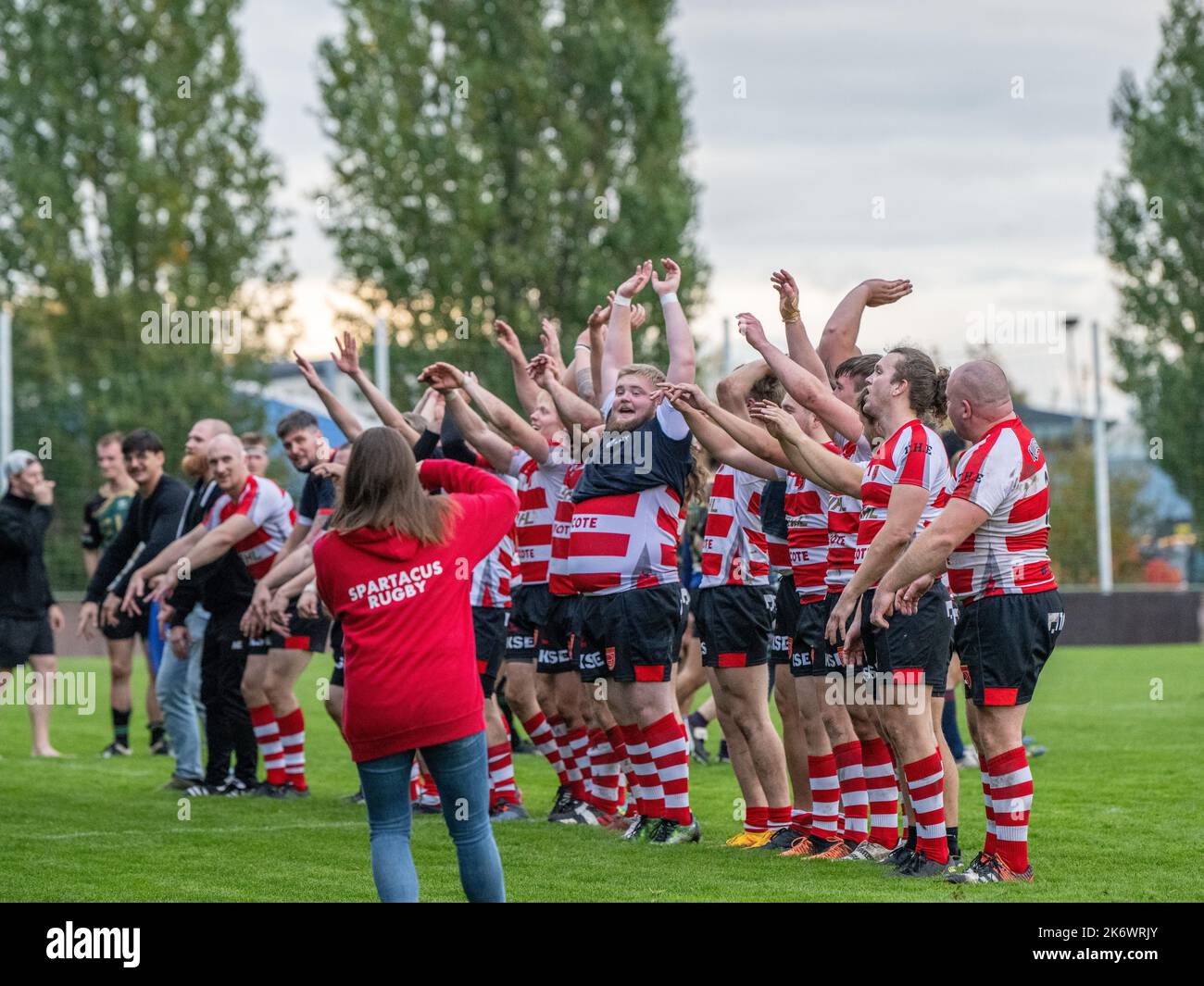 Swedish championship final in Rugby Allsvenskan match between Spartacus ...