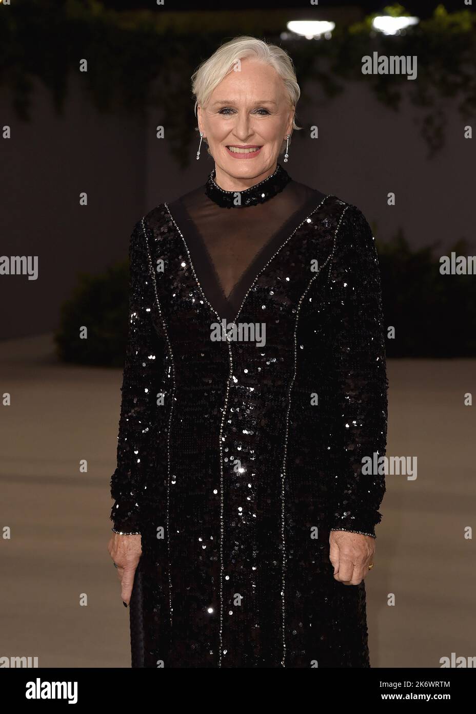 Glenn Close walking the red carpet at the Second Annual Academy Museum ...