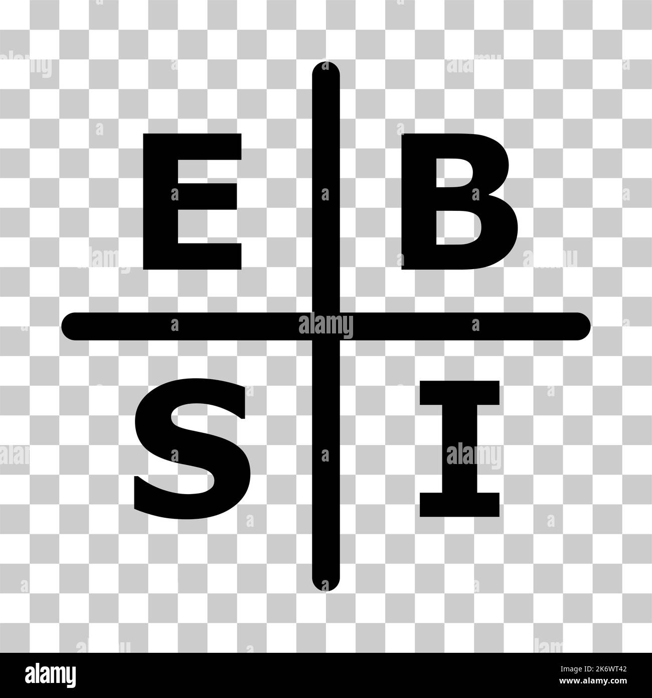 Cash flow quadrant icon, business plan investor manager vector ...