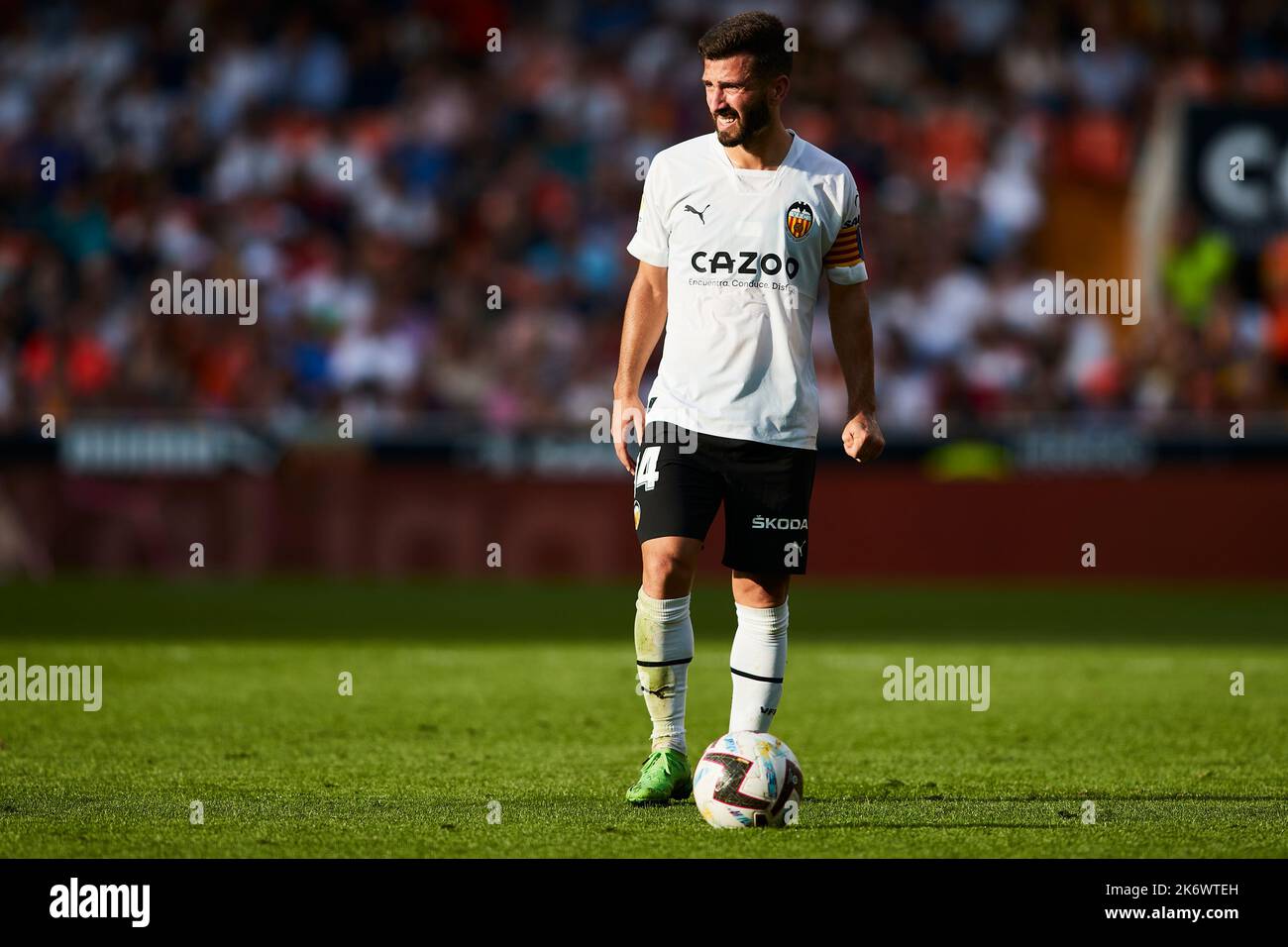 Jose Gaya of Valencia CF Stock Photo - Alamy