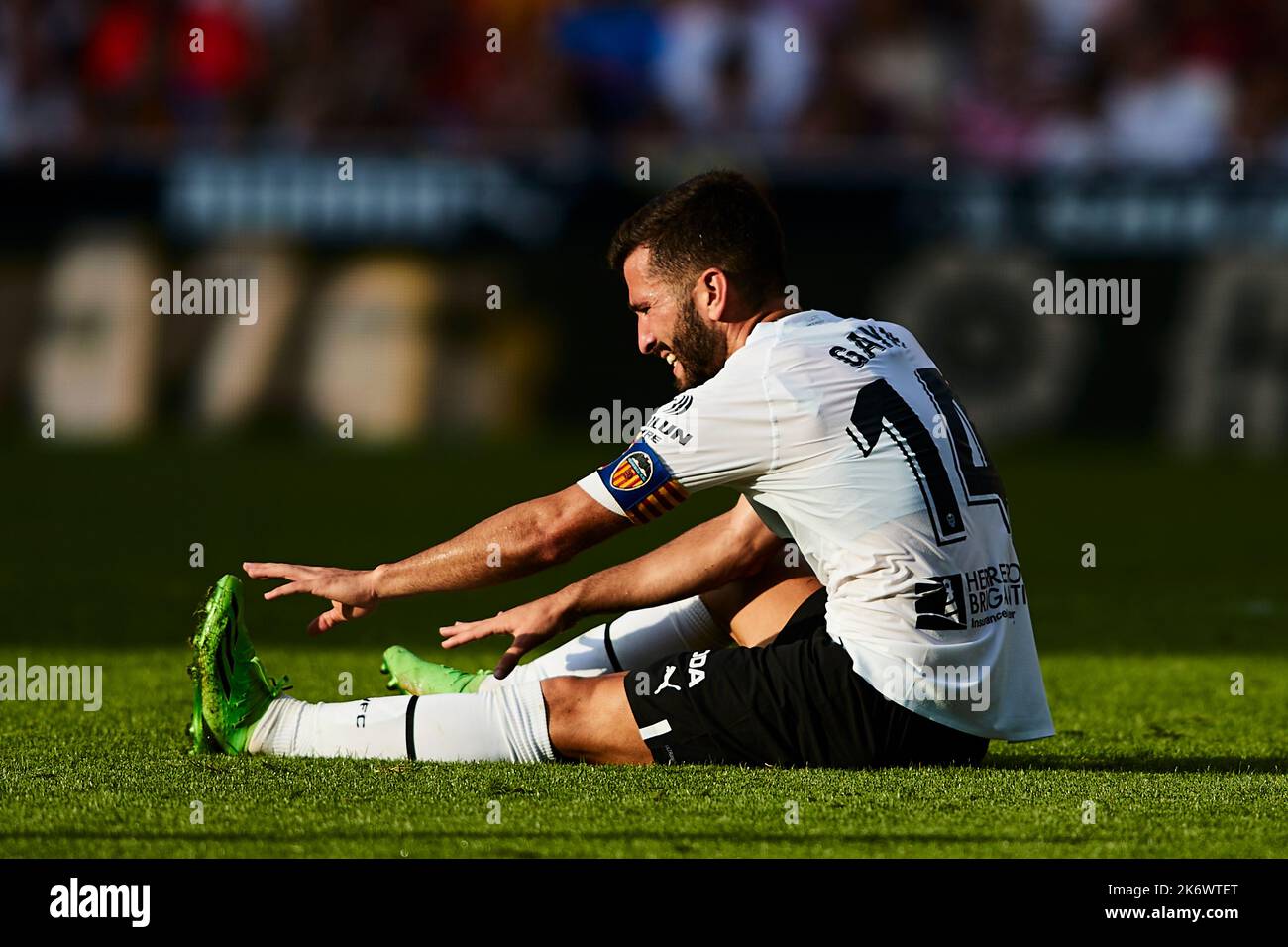 Jose Gaya of Valencia CF Stock Photo - Alamy