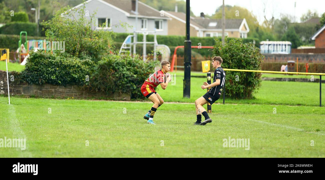 Maesteg Celtic RFC v Nantgaredig RFC CUP 2022 Stock Photo - Alamy