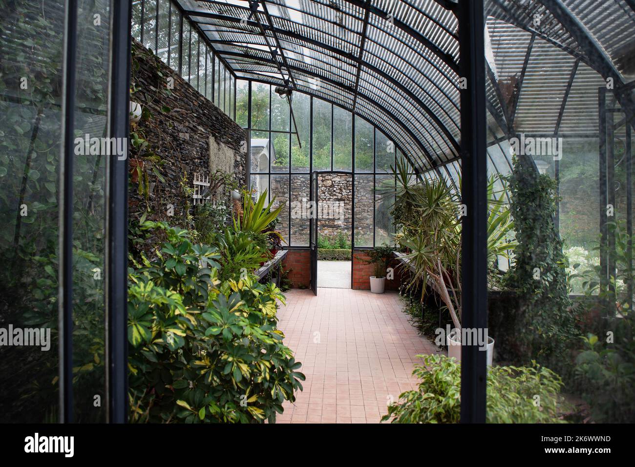 Rustic stone greenhouse hi-res stock photography and images - Alamy