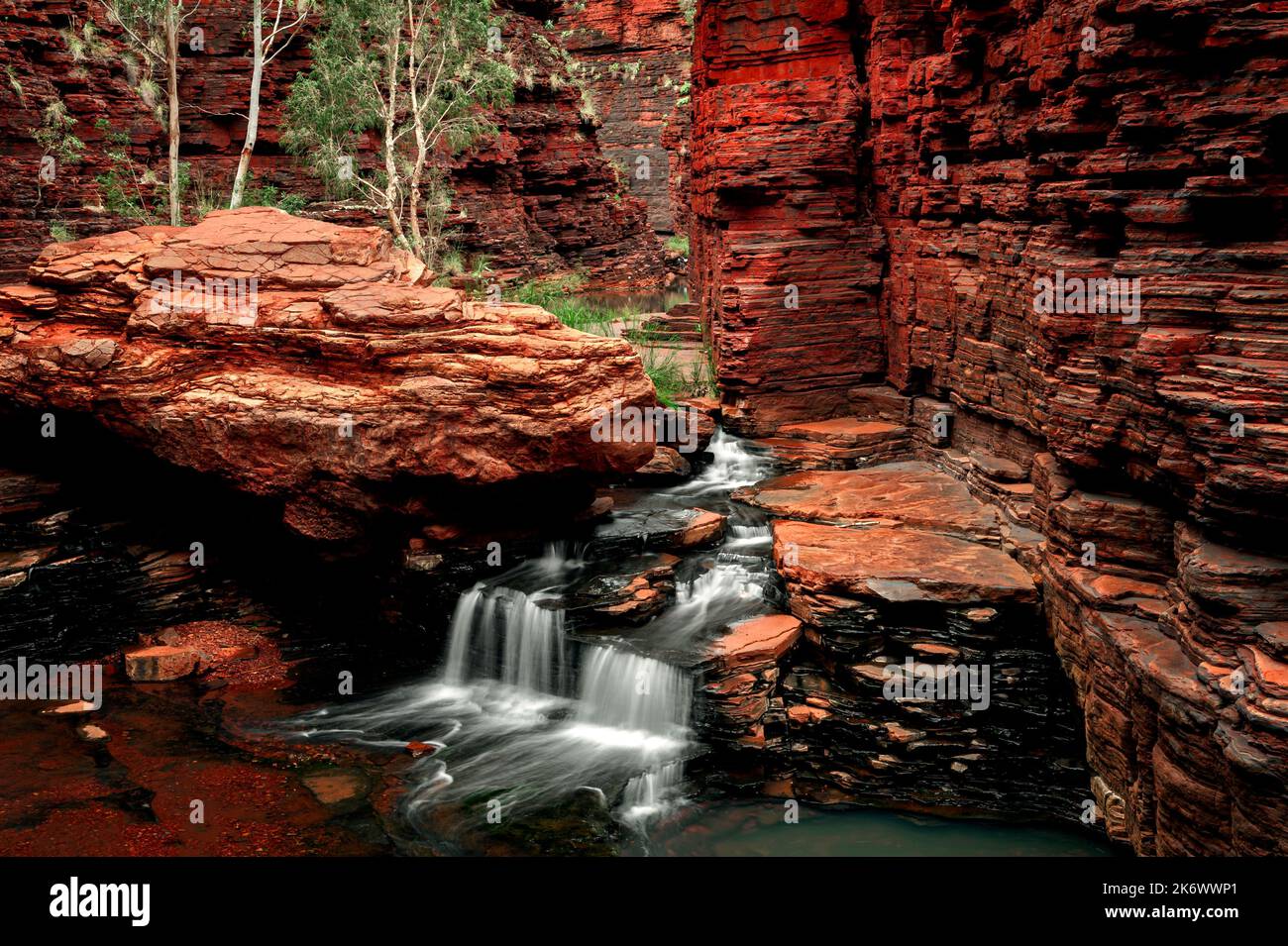 Hancock gorge, karijini national park hi-res stock photography and ...