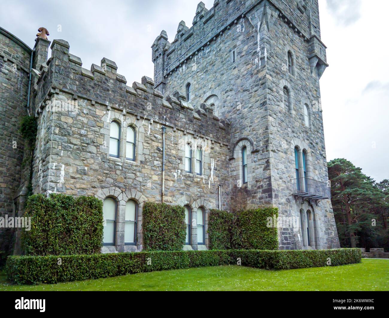 The historic Glenveagh Castle, Donegal in Ireland Stock Photo - Alamy