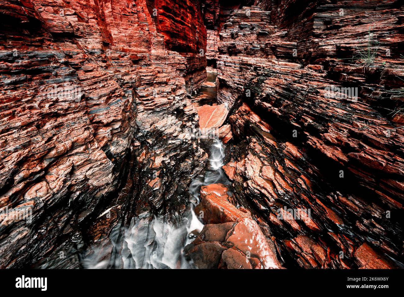 Impressive Weano Gorge in Karijini National Park Stock Photo - Alamy