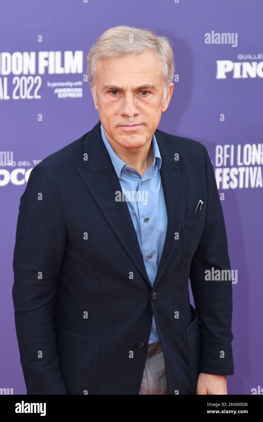 Christoph Waltz, Guillermo del Toro's Pinocchio - World Premiere, BFI ...