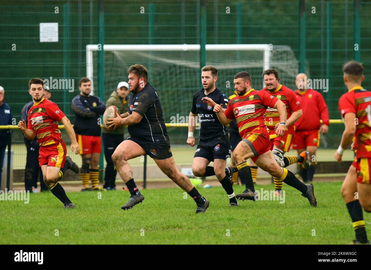 Maesteg Celtic RFC v Nantgaredig RFC CUP 2022 Stock Photo - Alamy