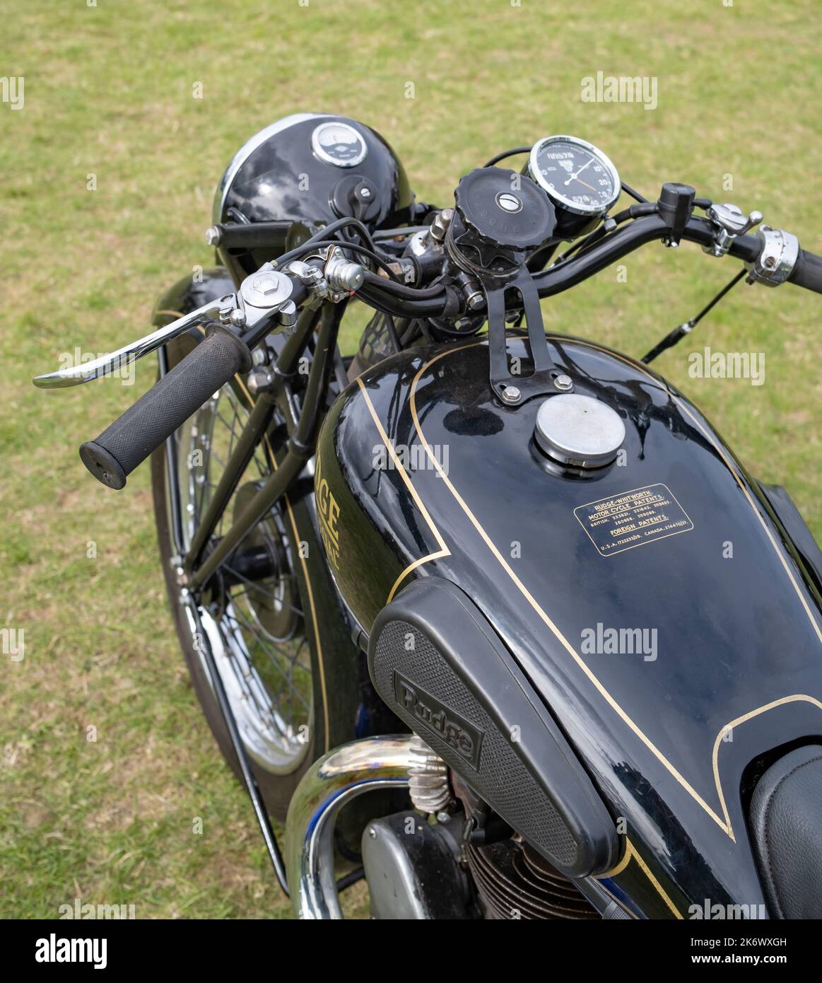 Vintage rudge motorcycle hi-res stock photography and images - Alamy