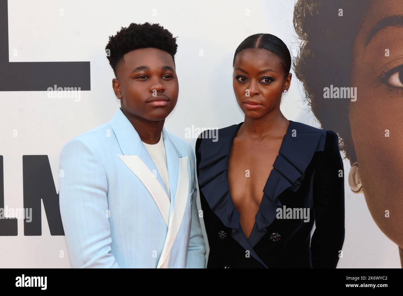 Jalyn Hall and Danielle Deadwyler, Till - UK Premiere, BFI London Film ...