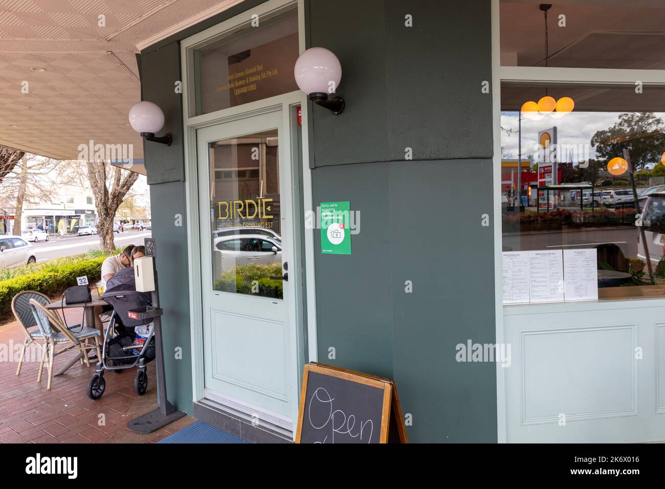 Birdie bar and restaurant in Orange city centre,NSW,Australia Stock ...