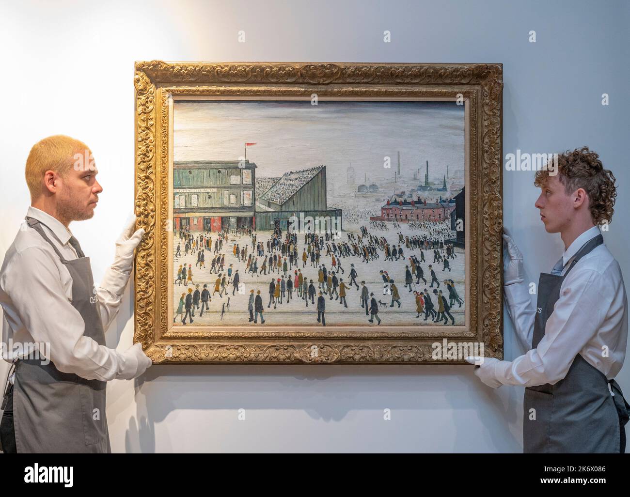 Purchased by the lowry gallery in salford hi-res stock photography and ...