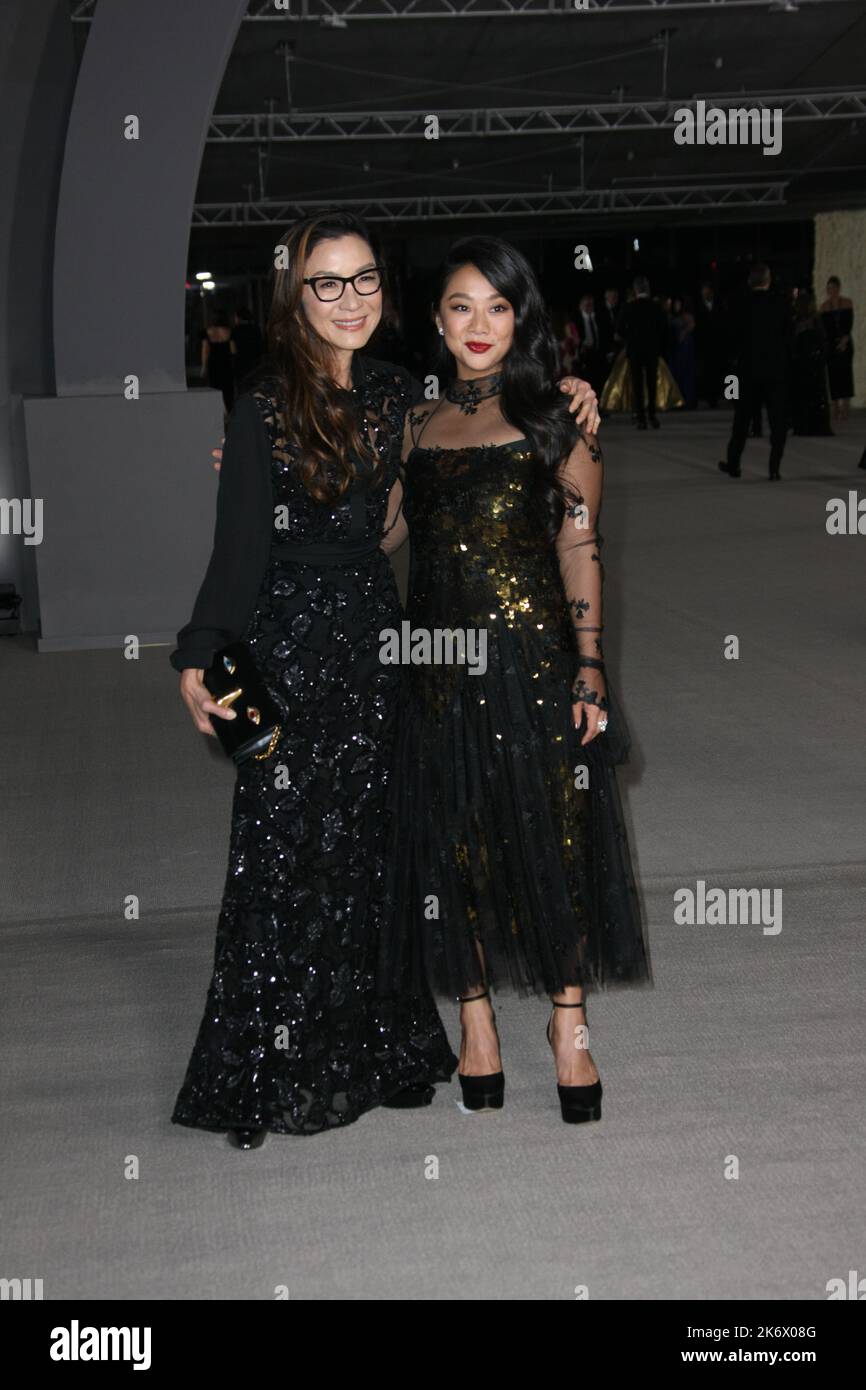 Los Angeles, USA. 15th Oct, 2022. Michelle Yeoh, Stephanie Hsu attends ...