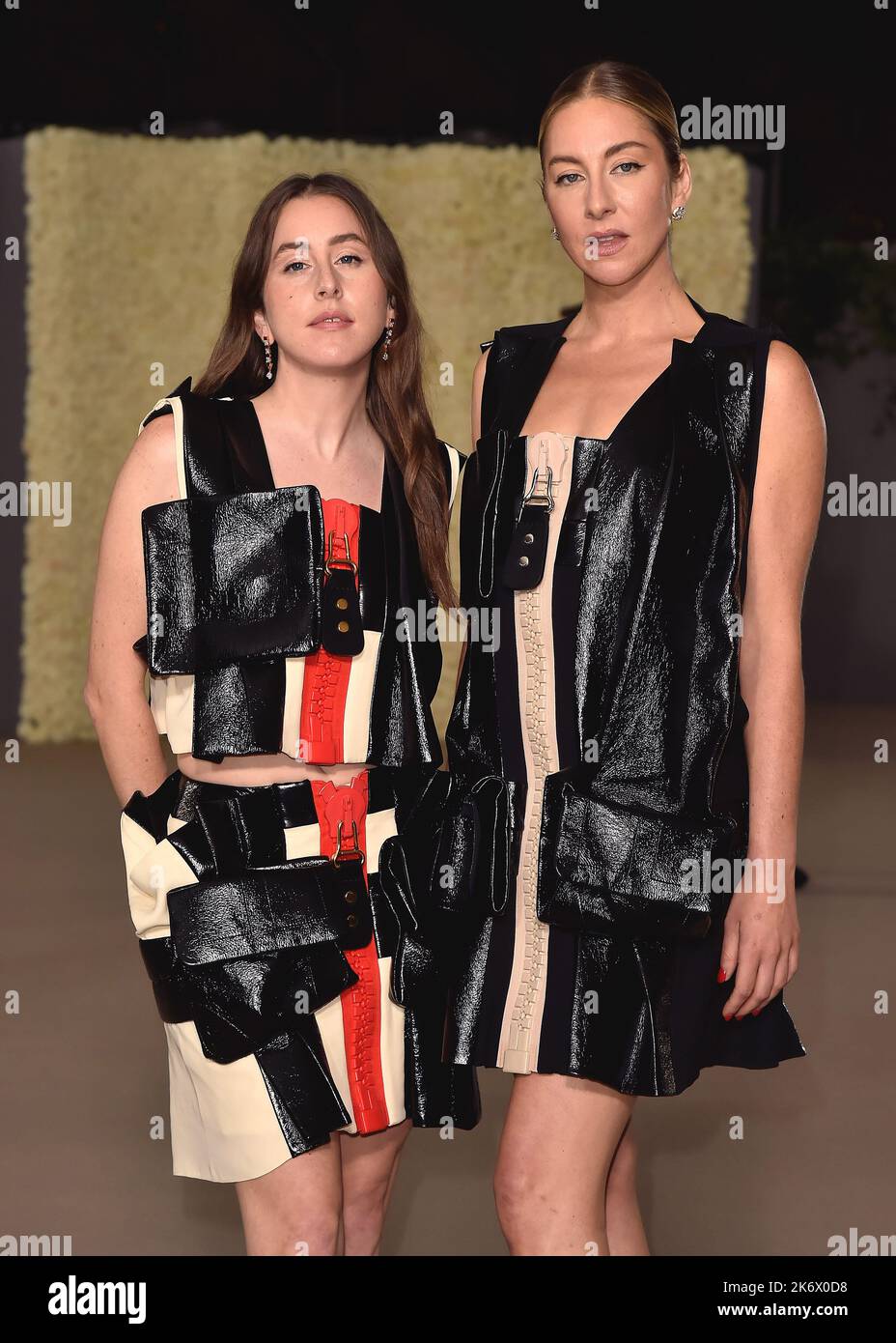 Alana Haim and Este Haim walking the red carpet at the Second Annual ...