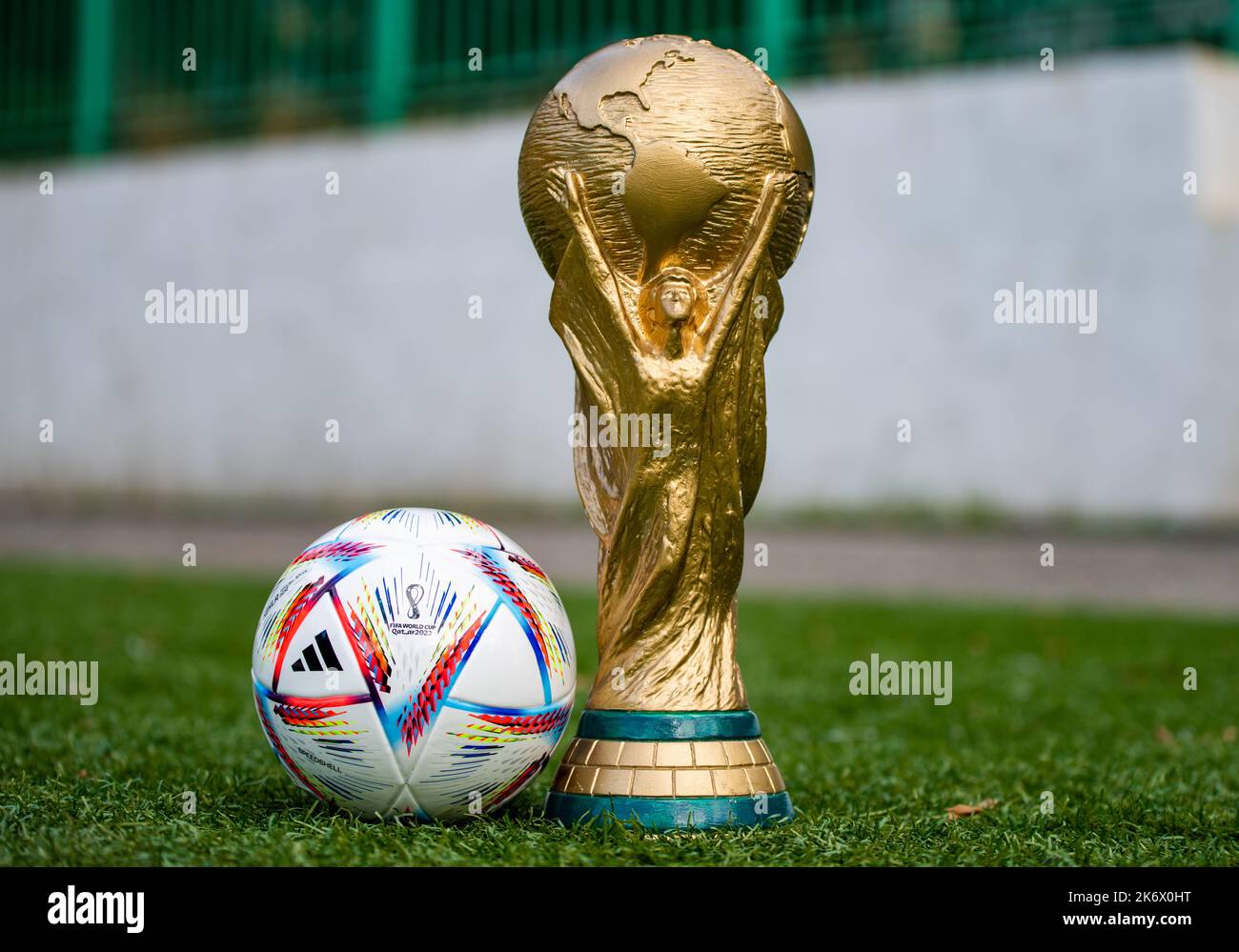 September 3, 2022, Doha, Qatar. FIFA World Cup and official Adidas Al ...
