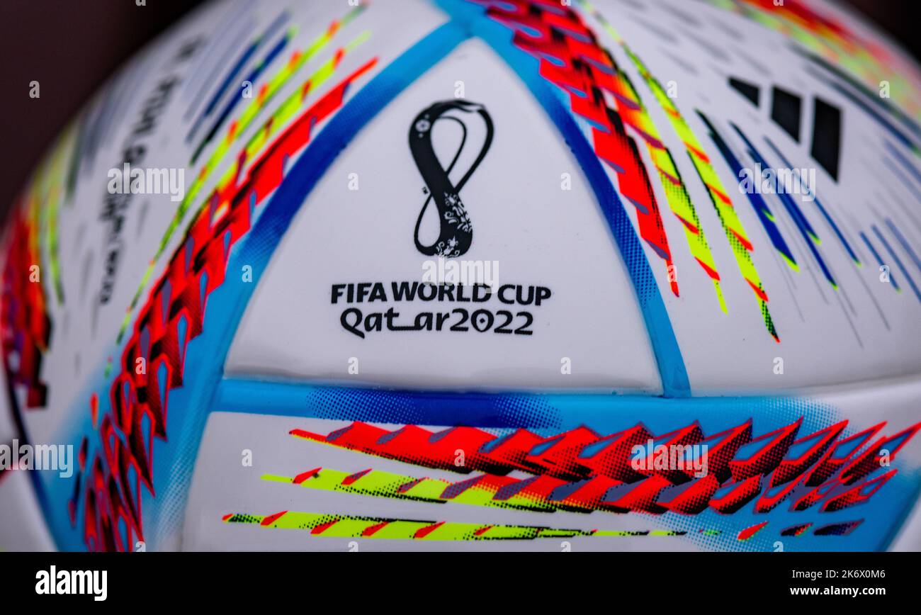 September 25, 2022, Doha, Qatar, The official ball of the 2022 FIFA ...