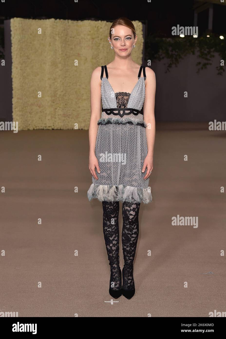 Los Angeles, USA. 15th Oct, 2022. Emma Stone walking the red carpet at ...