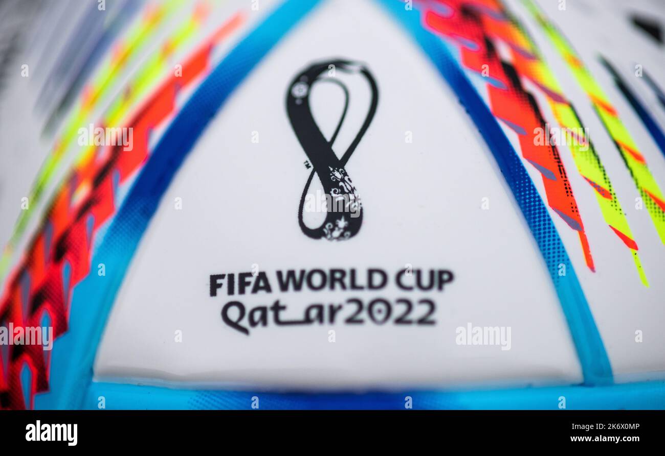 September 25, 2022, Doha, Qatar, The official ball of the 2022 FIFA ...