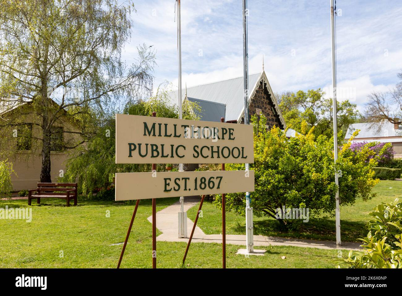 Millthorpe public school, 19th century school built in this heritage ...