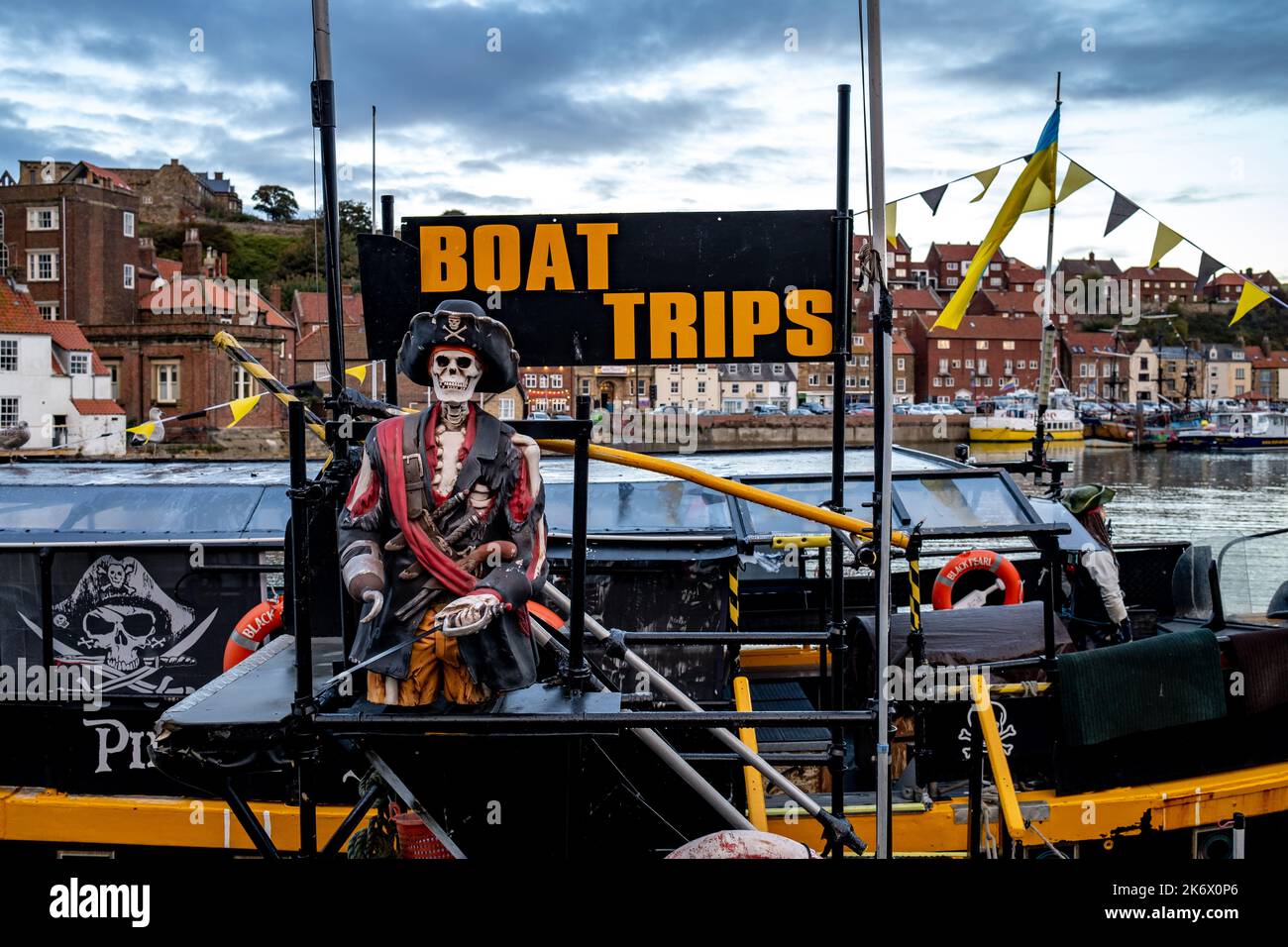 Whitby pirate boat trips hi-res stock photography and images - Alamy