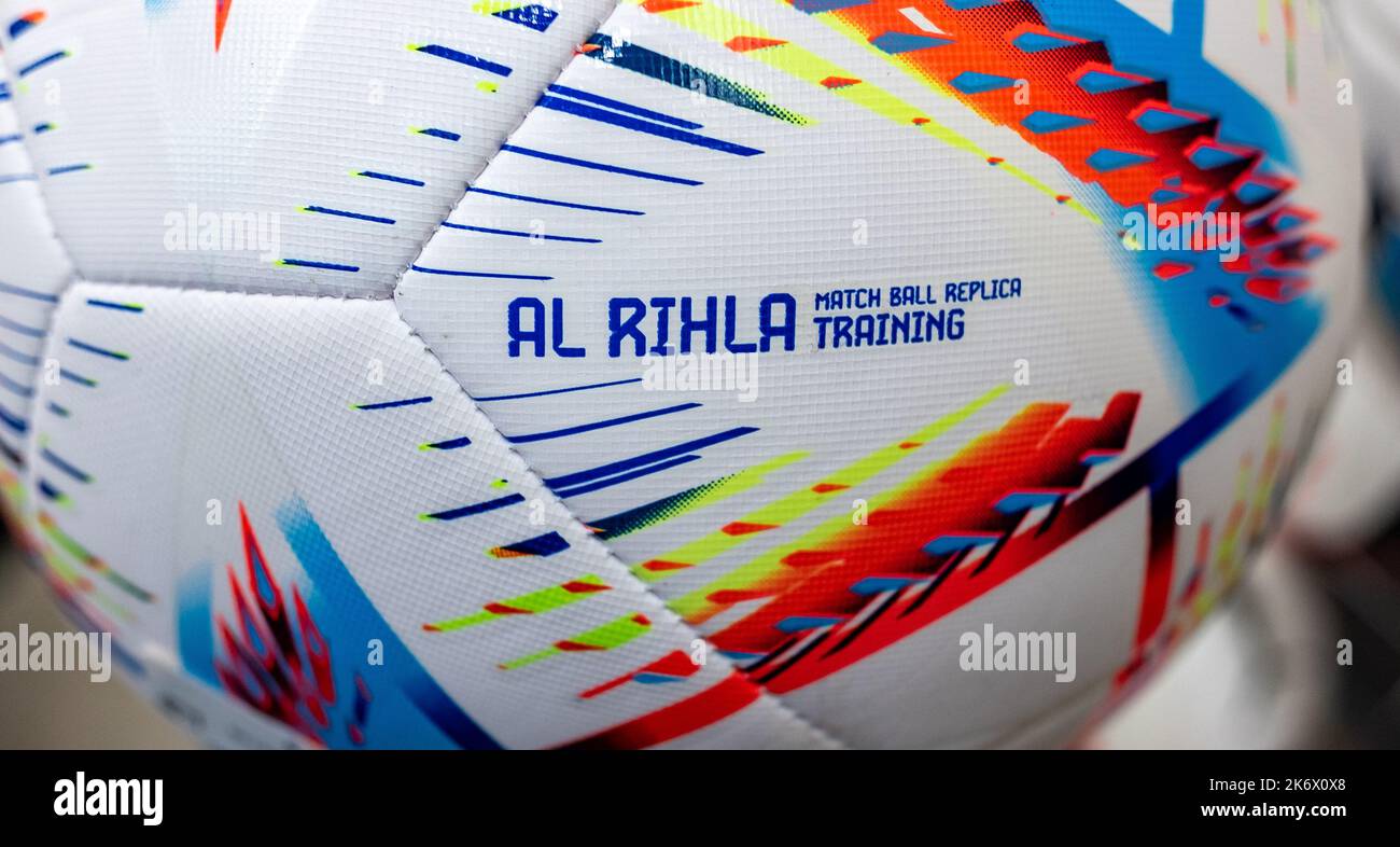 September 2, 2022, Doha, Qatar, The official ball of the FIFA World Cup ...