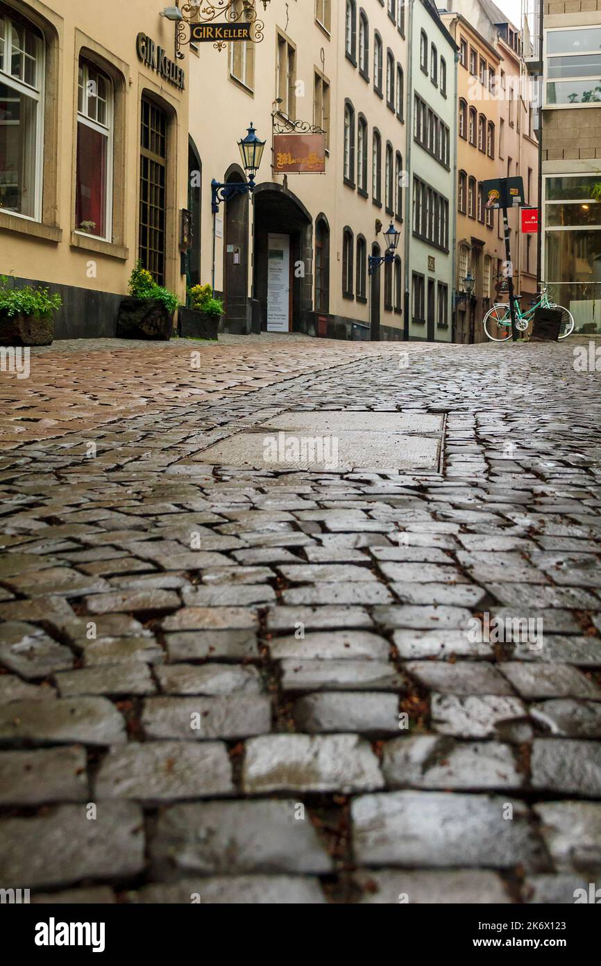 Cobbled streets germany hi-res stock photography and images - Alamy