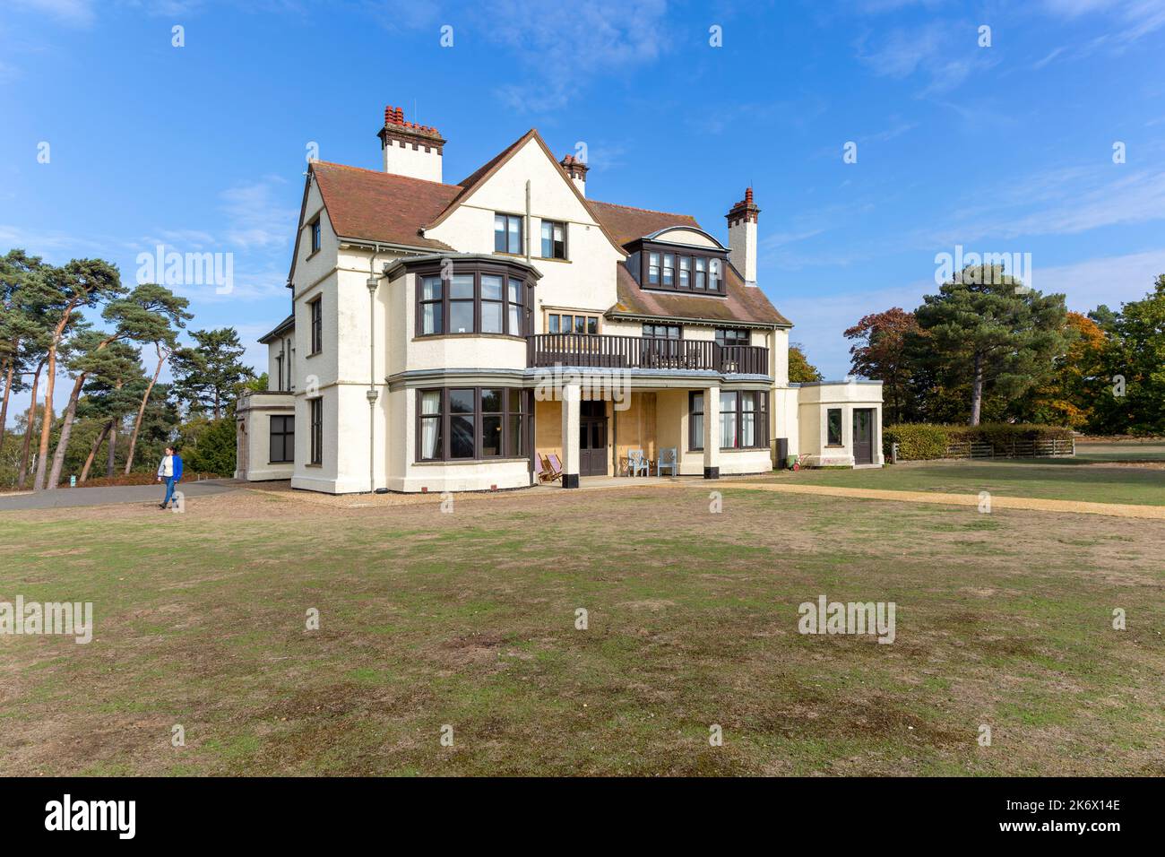 Tranmer House home of Mrs Edith Pretty, Sutton Hoo, Suffolk, England ...