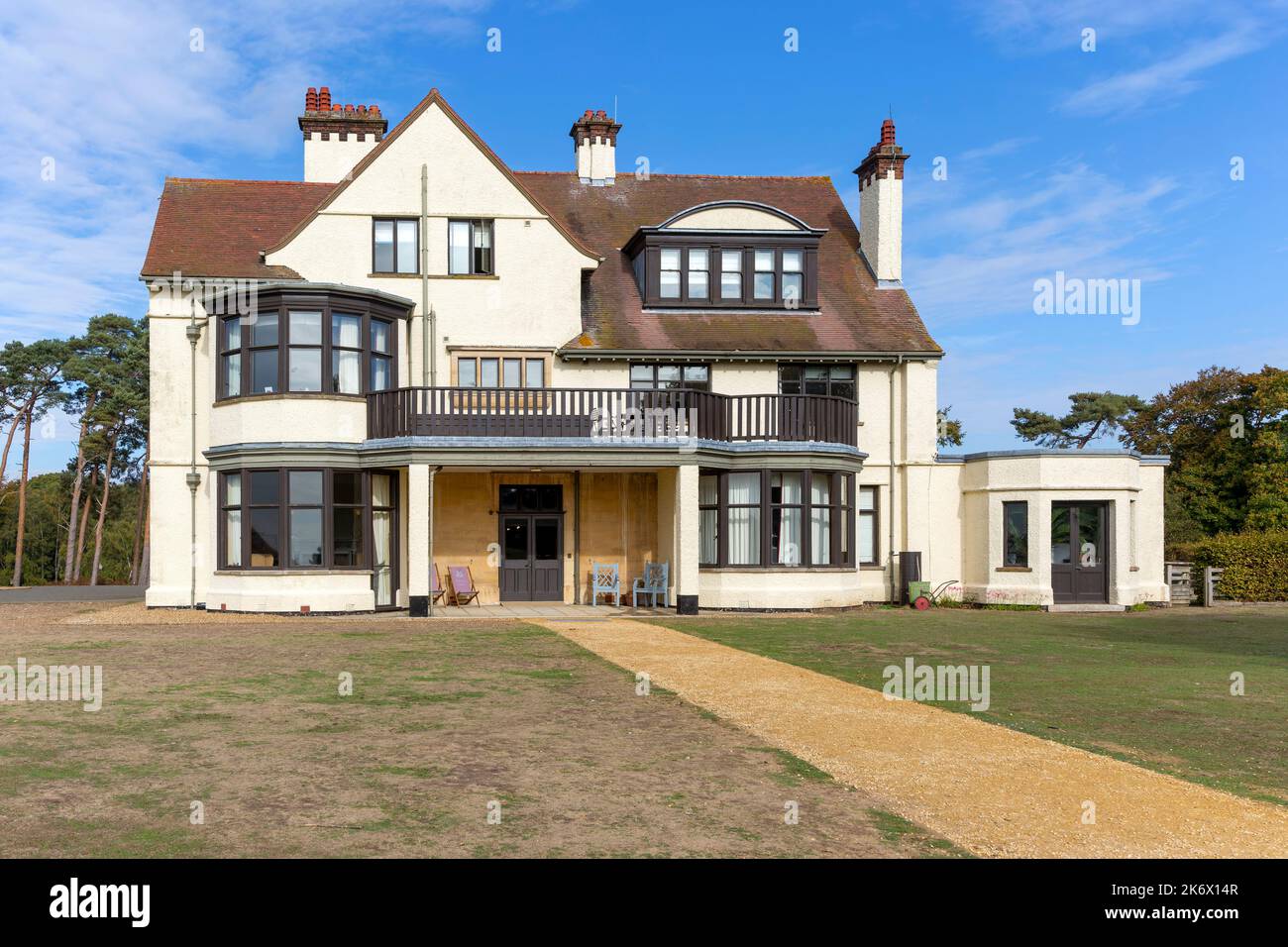 Tranmer House home of Mrs Edith Pretty, Sutton Hoo, Suffolk, England ...
