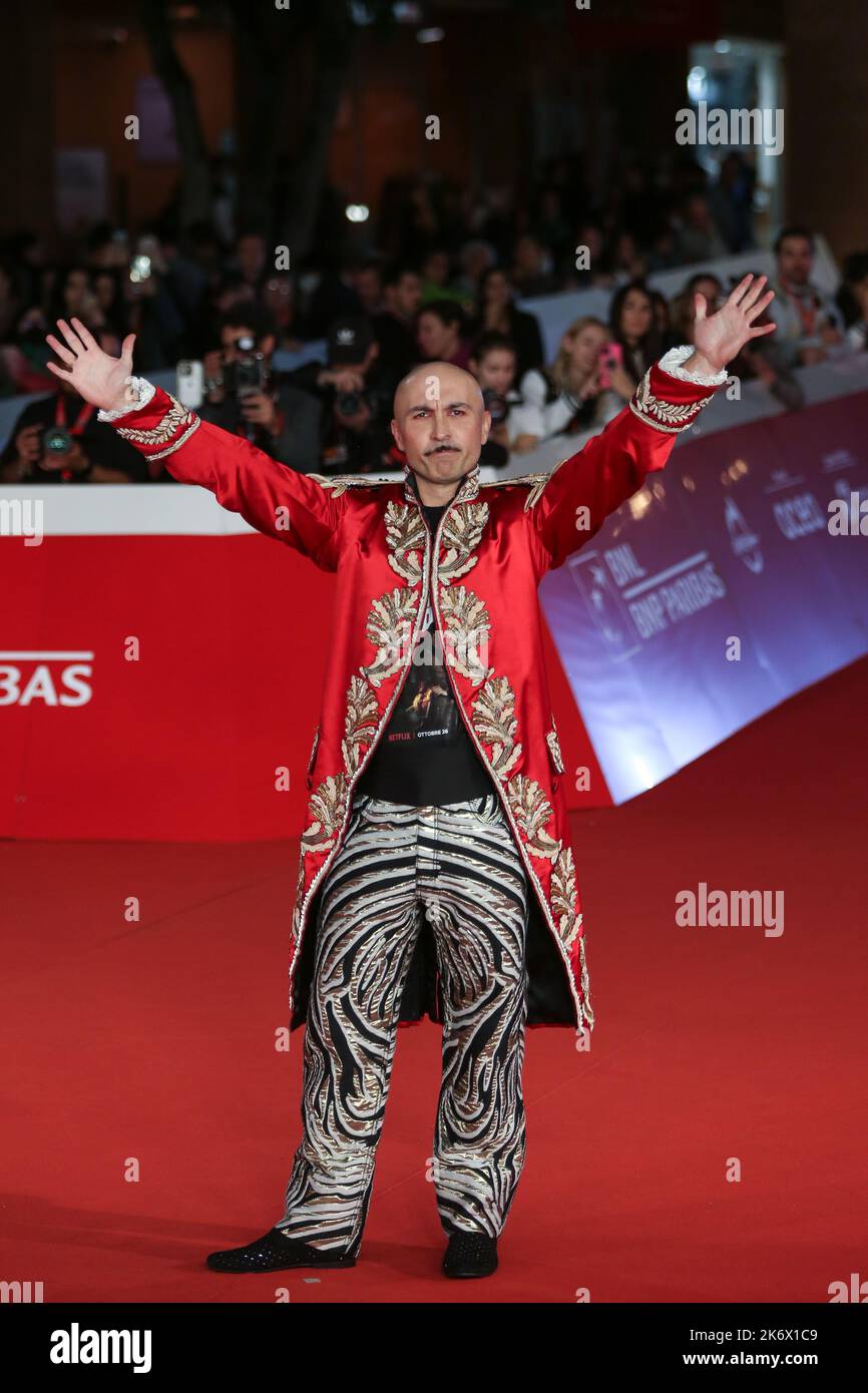 Rome, Italy. 15th Oct, 2022. Marcello Macchia alias Maccio Capatonda ...