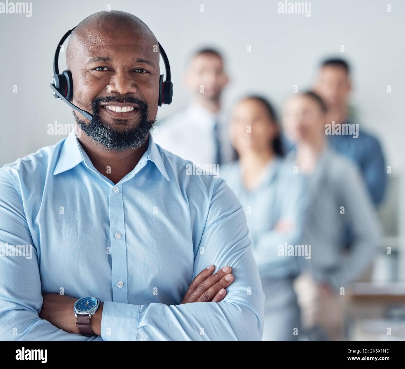 Building trust and sustainable relationships with customers. Portrait ...