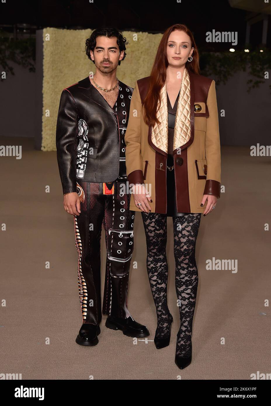 Joe Jonas and Sophie Turner walking the red carpet at the Second Annual ...