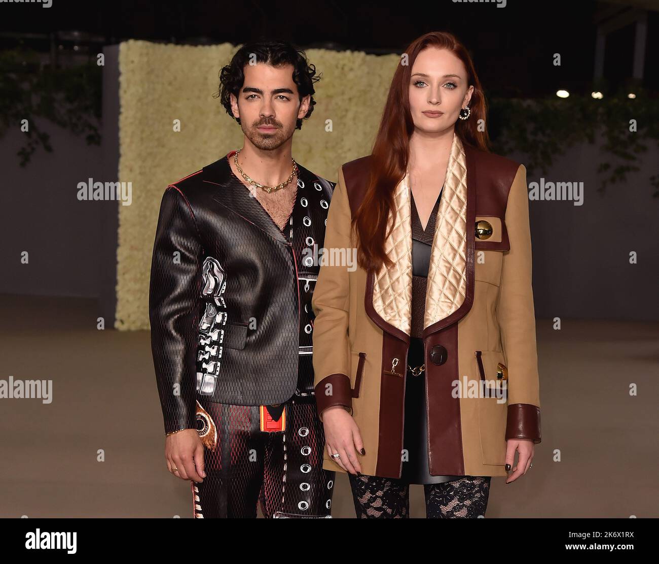 Joe Jonas and Sophie Turner walking the red carpet at the Second Annual ...