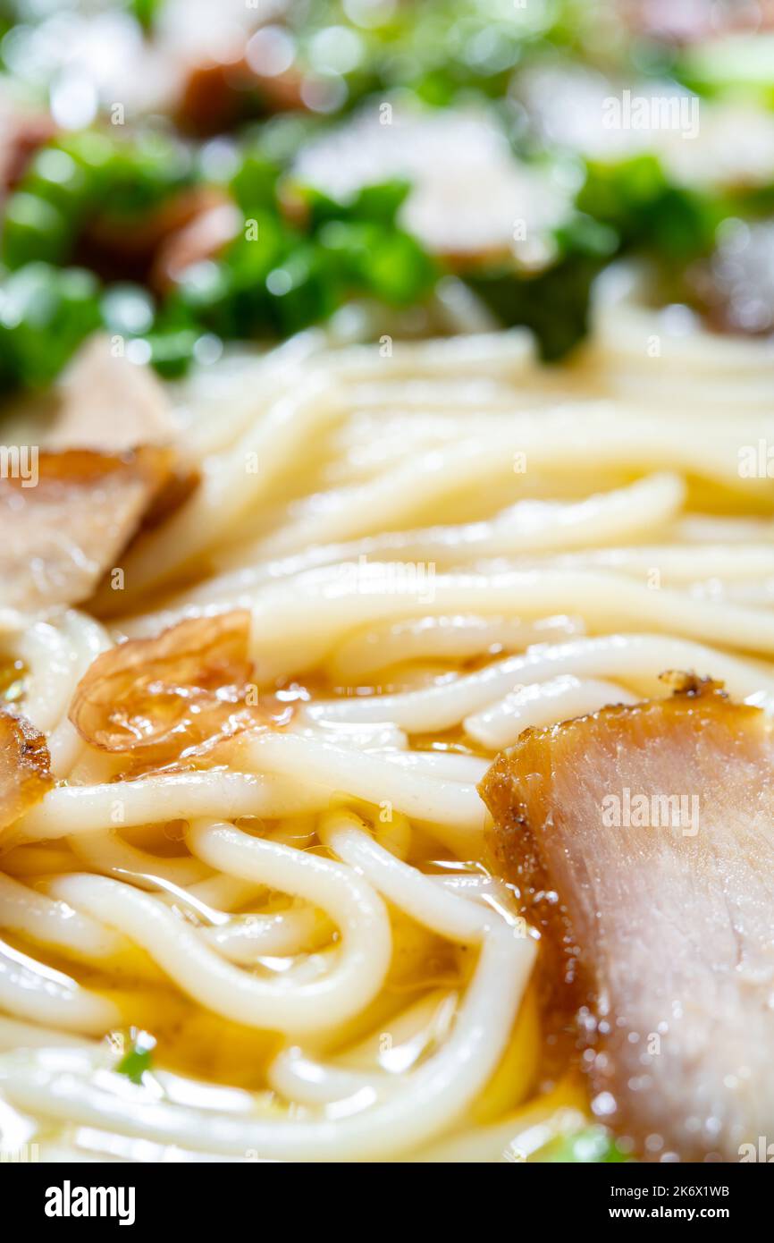 guilin rice noodles close up vertical composition Stock Photo - Alamy