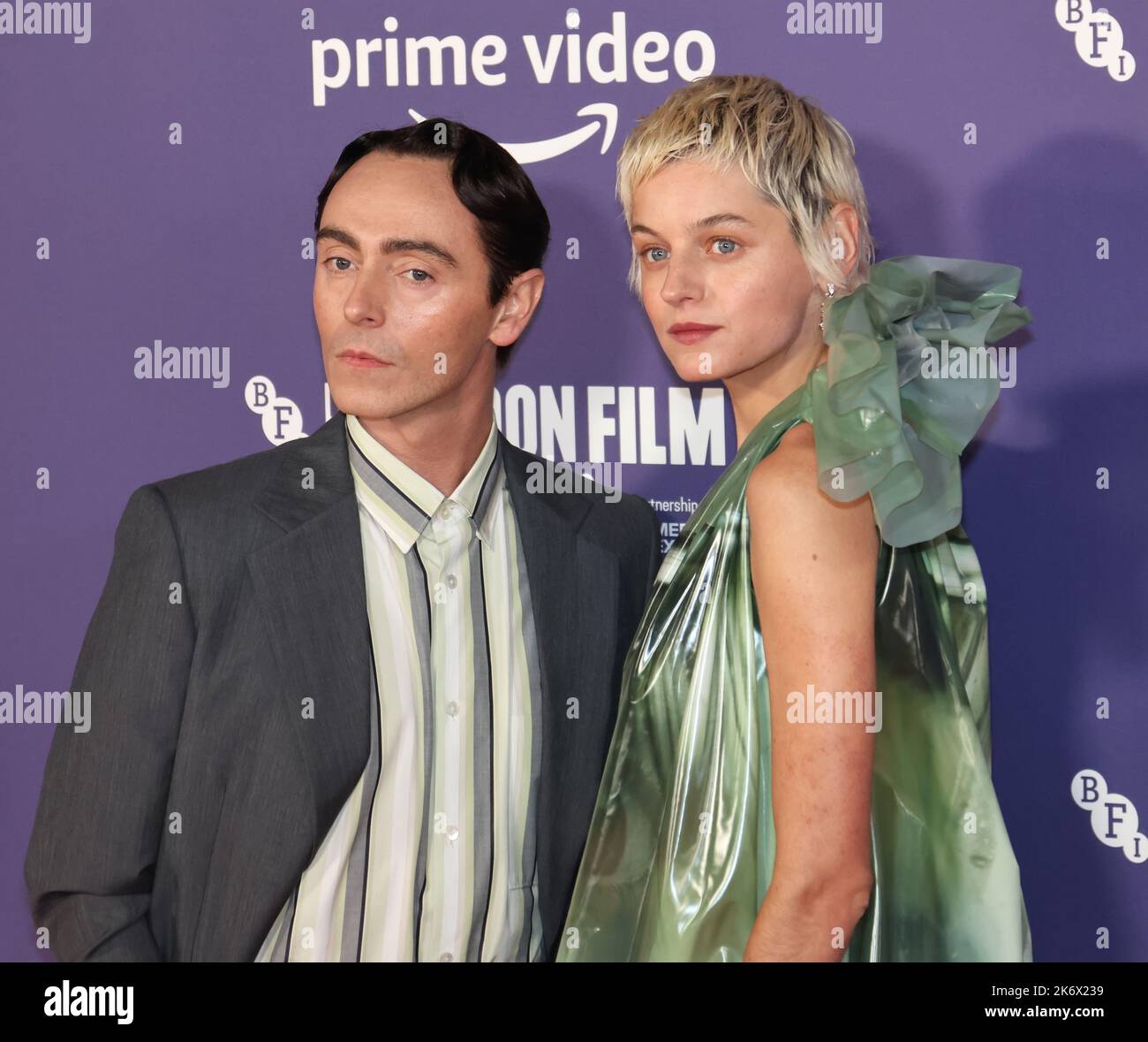 David Dawson and Emma Corrin, My Policeman - European Premiere, BFI ...