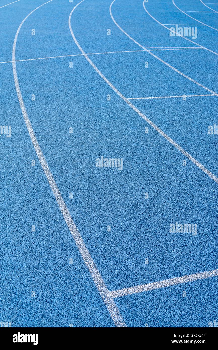 Elevated view athletics track hi-res stock photography and images - Alamy