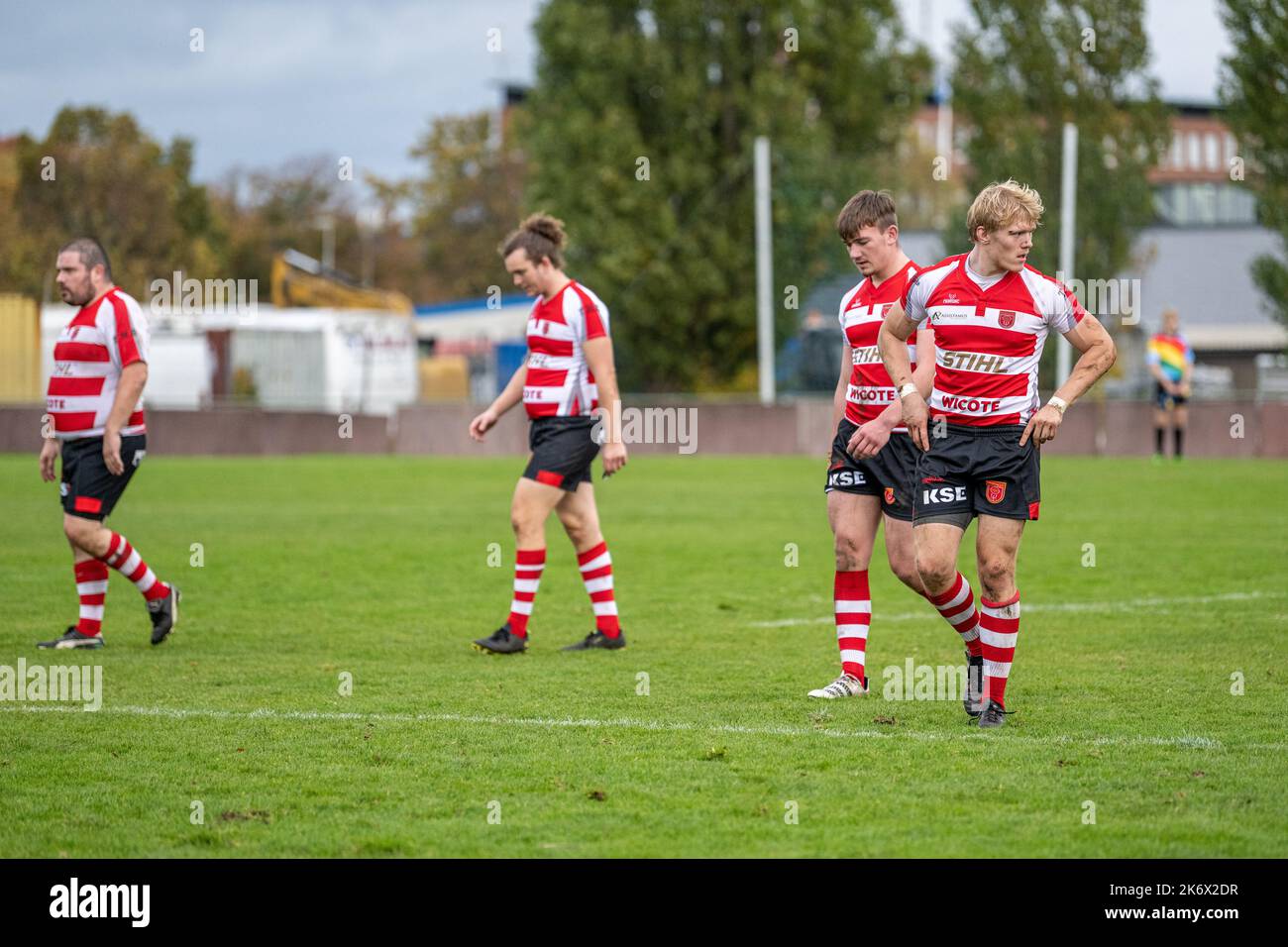 Swedish championship final in Rugby Allsvenskan match between Spartacus ...
