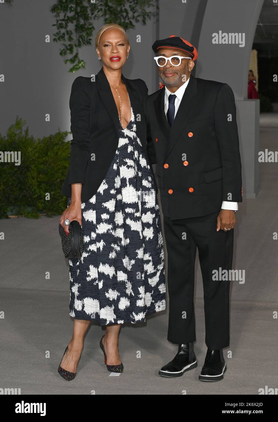 Los Angeles, USA. 15th Oct, 2022. Spike Lee & Tonya Lewis Lee at the ...