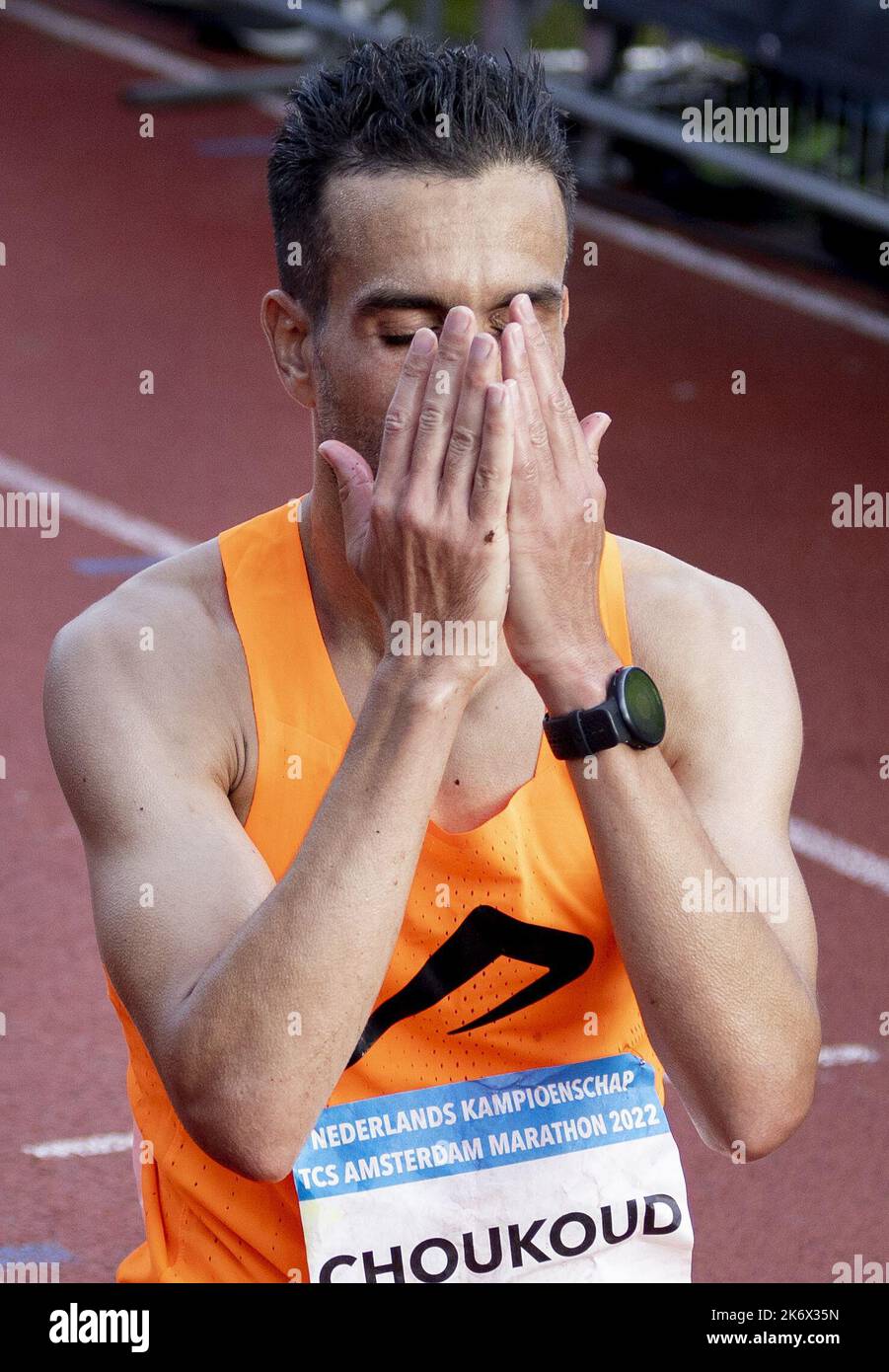 AMSTERDAM - Khalid Choukoud, Dutch champion of the TCS Amsterdam ...