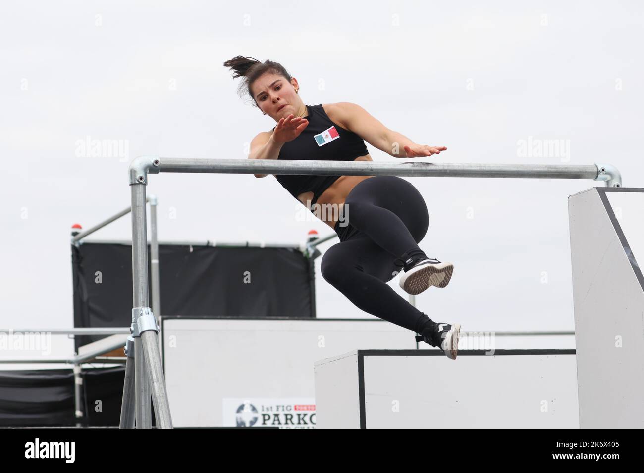 Tokyo, Japan. 16th Oct, 2022. Ella Bucio (MEX) Parkour : 1st FIG ...