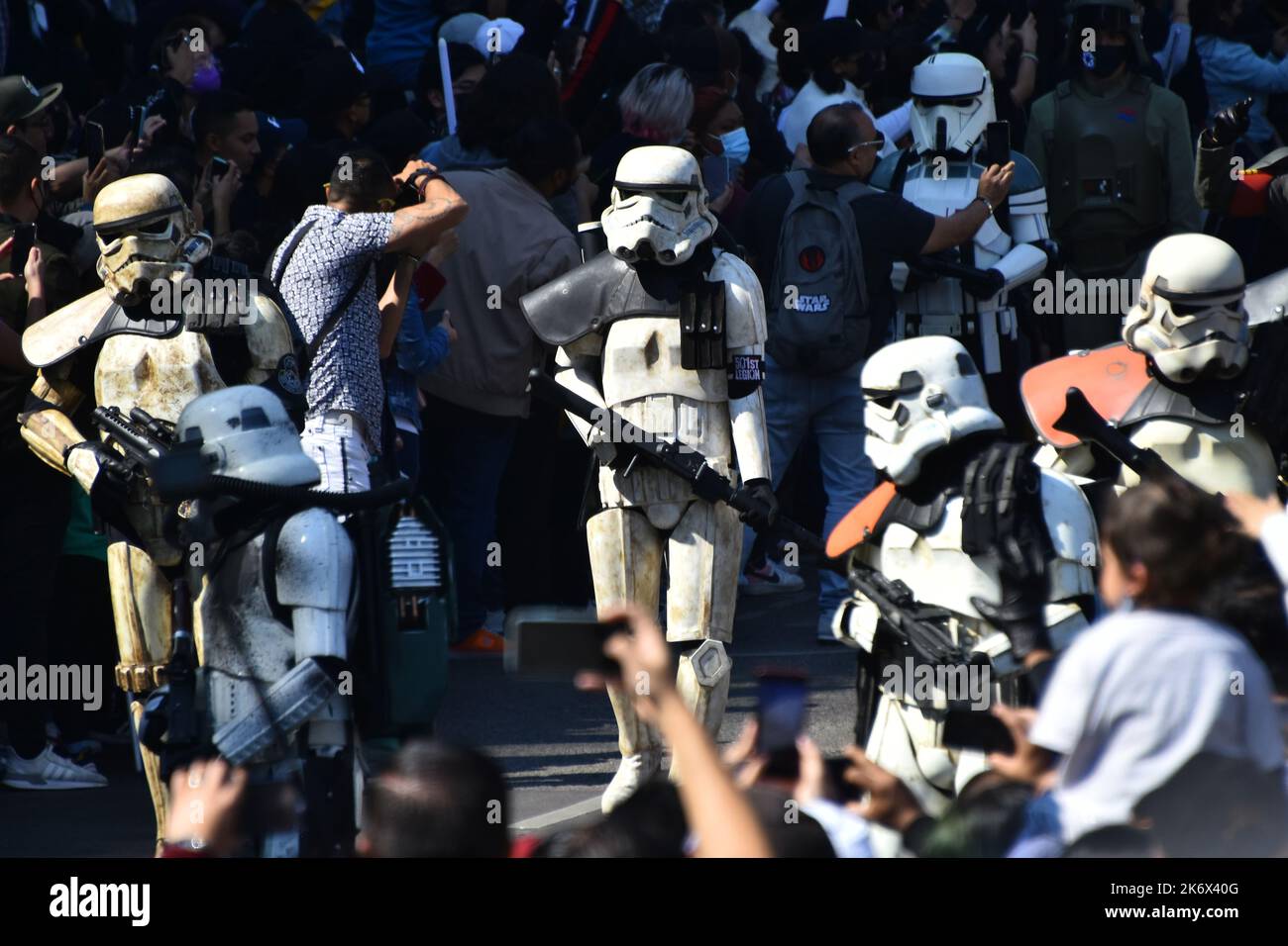 Non Exclusive: October 15, 2022, Mexico City, Mexico: A participant ...