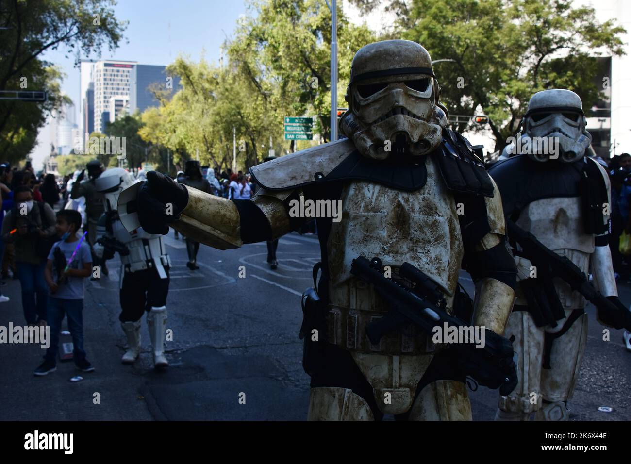 Non Exclusive: October 15, 2022, Mexico City, Mexico: A participant ...