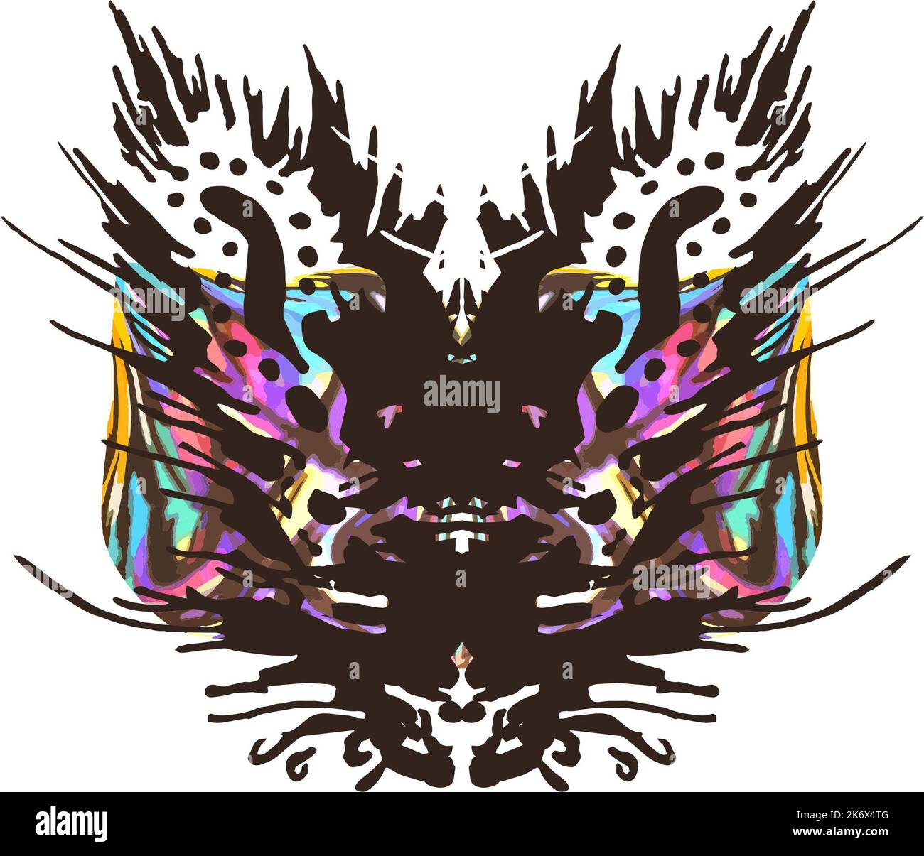 Decorative cat mask highlighted on a white background for holidays ...