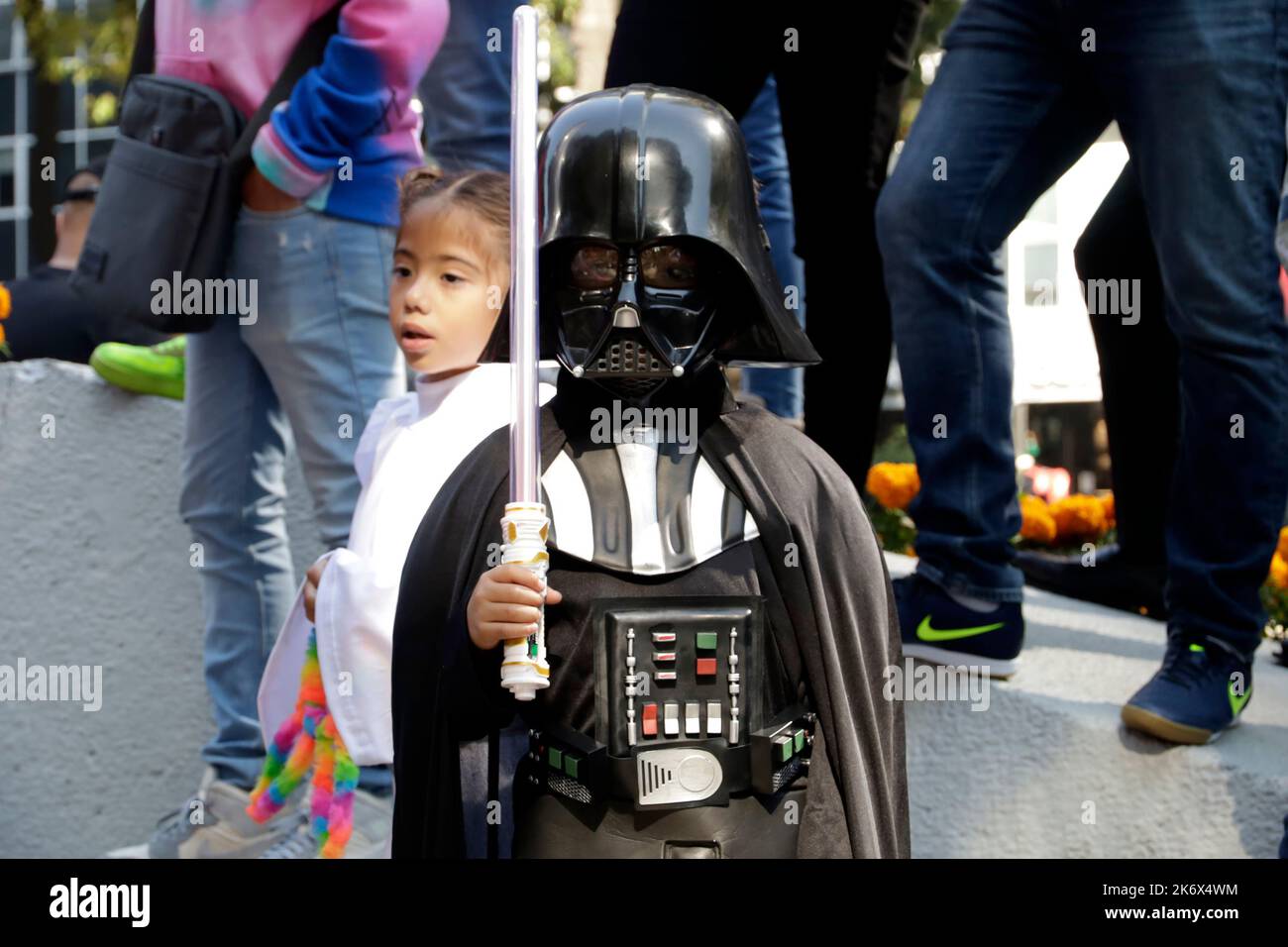 Non Exclusive: October 13, 2022, Mexico City, Mexico: Darth Vader ...