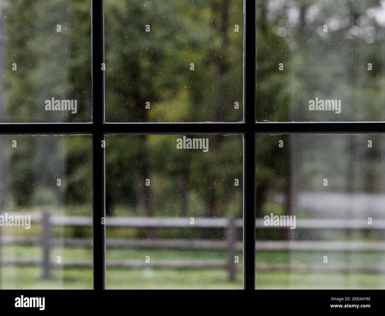 old vintage wooden window. inside room Stock Photo - Alamy