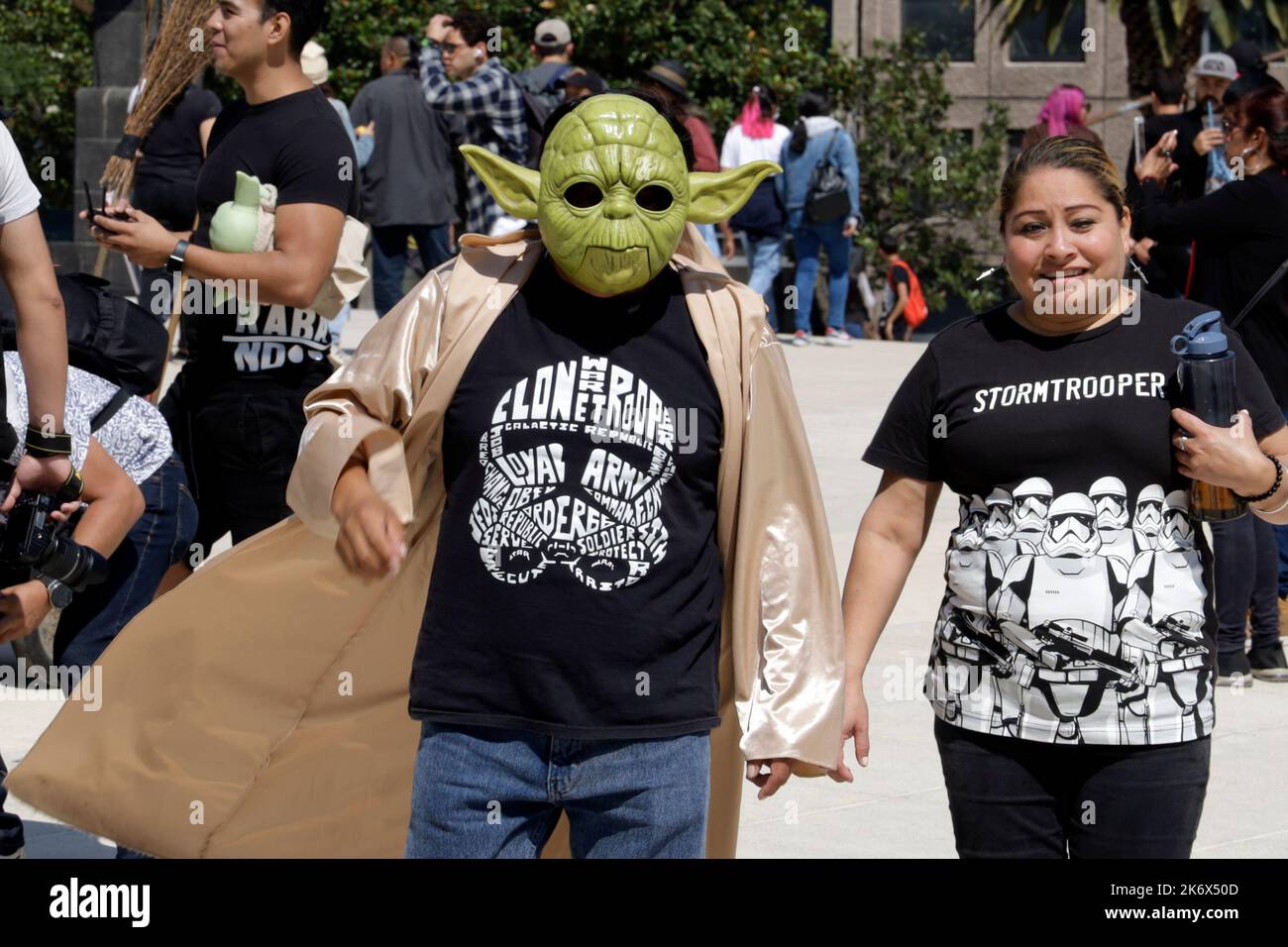 Non Exclusive: October 13, 2022, Mexico City, Mexico: Darth Vader ...