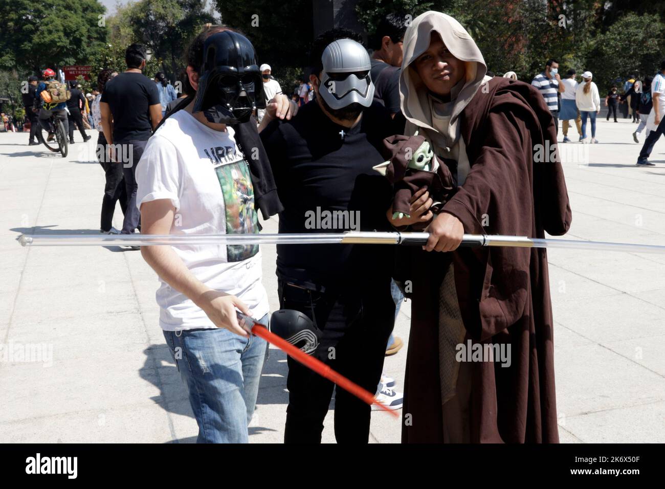 Non Exclusive: October 13, 2022, Mexico City, Mexico: Darth Vader ...