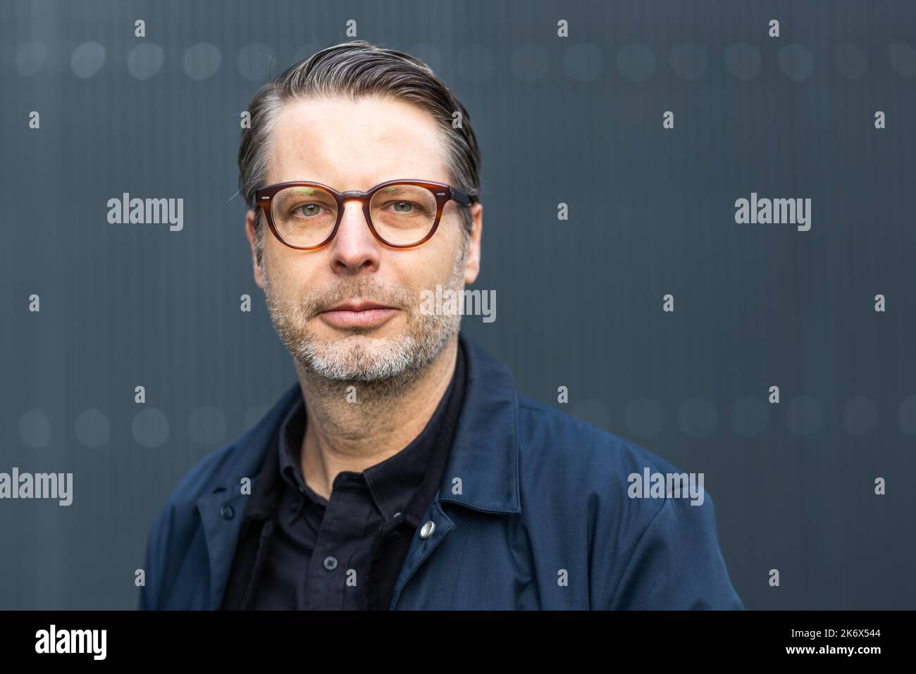 Donaueschingen, Germany. 16th Oct, 2022. Jan Jelinek stands in front of ...