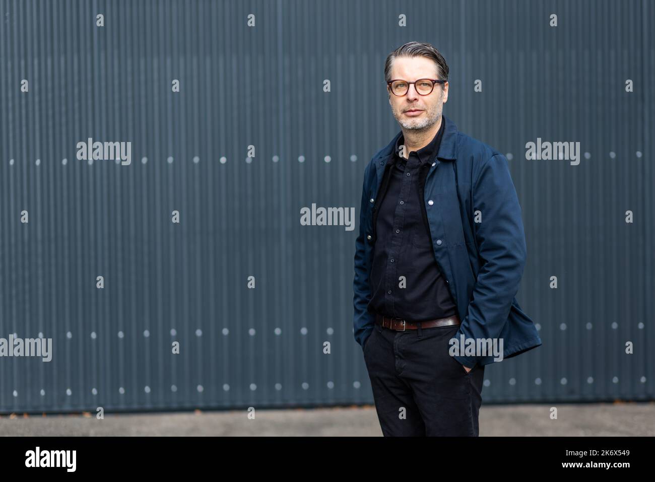 Donaueschingen, Germany. 16th Oct, 2022. Jan Jelinek stands in front of ...